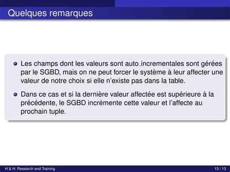 Cours Mysql Machine Learning SQL MYSQL 2024 PPT