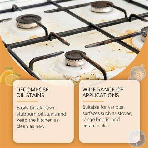 Kitchen Grease Cleaner Household Heavy Duty Grease Cleaner Kitchen