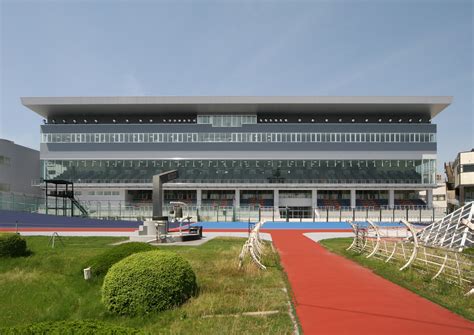 競輪場メインスタンド整備事業（本体工事） 施工事例 株式会社関東建築施工屋根、内装、外壁、土木、建築、アスベスト除去工事
