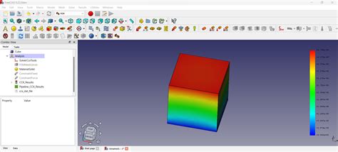 [problem] Labels Of The Fem Legend Are Poorly Visible · Issue 10439 · Freecad Freecad · Github