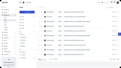 Nexel Crm Admin Dashboard Uikit By Wrapcoders Codester