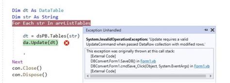 Vs 2019 Updating Dataset To Database Vbforums