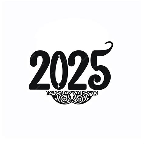 Typography Logo Saying 2025 Font Logo Groovy Font Vintage Ad Font Retro Font Cursive Font