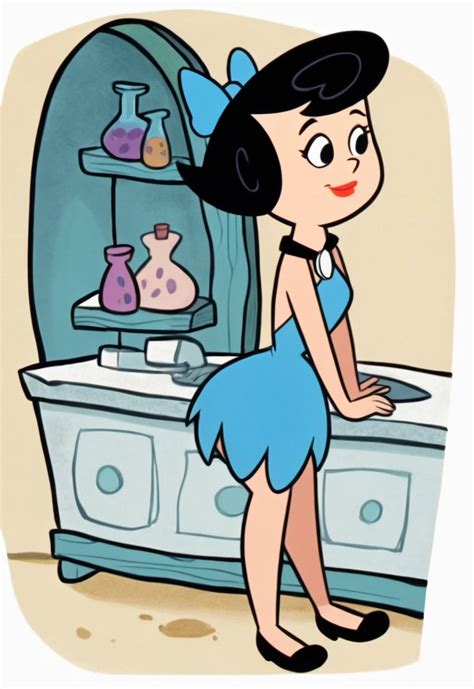 Betty Rubble 2d Style By Bubblebuttprincesses On Deviantart