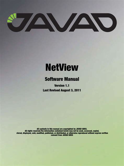 Netview Software Manual Pdf Port Computer Networking Latitude