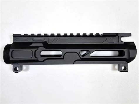 Skeletonized Ar 15 Upper Receiver Stripped Billet 80 Percent Lowers