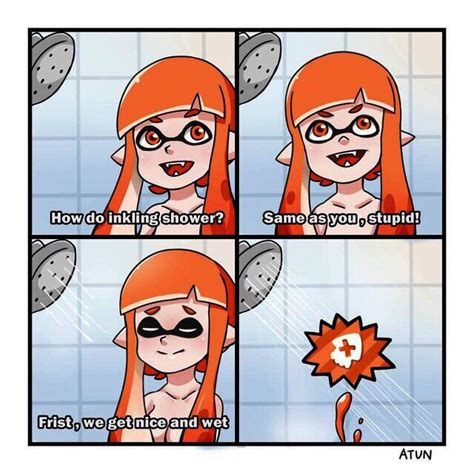 How Do Inklings Take Showers R Splatoon