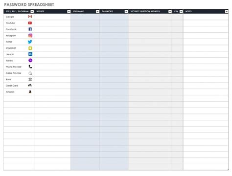 Vat Spreadsheet For Small Business Pertaining To Free Password Templates And Spreadsheets