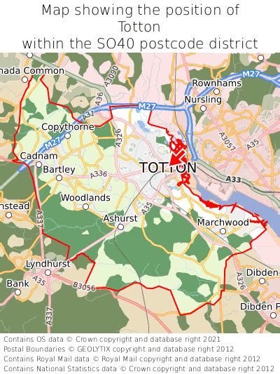 Where Is Totton Totton On A Map