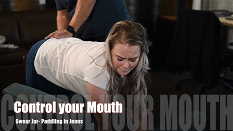 Control Your Mouth Stevie Paddled In Tight Jeans HD P MOV File STEVIE ROSES I HEART