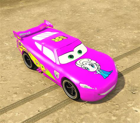 Download Gta 5 Mod Lightning Mcqueen Superheroes Cars G5mods