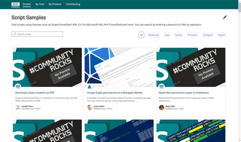Microsoft 365 Repositorio De Scripts Powershell En Pnp Scripts Samples