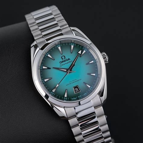 Omega New 2026 Seamaster Aqua Terra Turquoise Dial 38mm For 6495