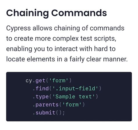 Rishikesh Vajre On Linkedin Cypress Commands Qa Automation Testing