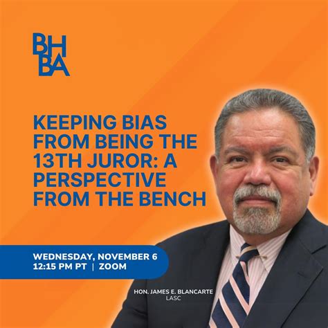 Jurybias Bias Legalethics Civiltrial Cle Beverly Hills Bar