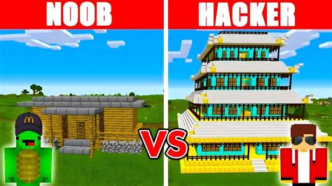 NOOB Vs HACKER I CHEATED In A Build Challenge In Minecraft YouTube