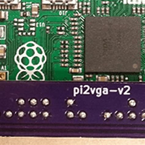 5 Vga For Raspberry Pi Hackaday