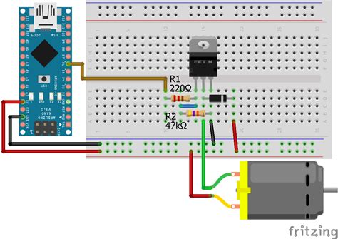 Circuit Diagram Of Dc Motor Control Using Single Switch Circuit Diagram