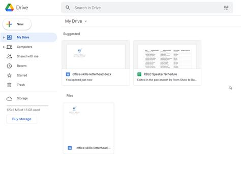 Transitioning To Google Drive In Office Skills Training