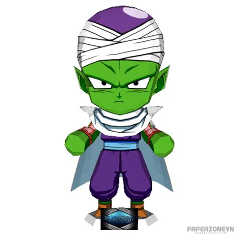 Dragon Ball Avatar [dragon Ball Fighterz] Piccolo 2 Chibi Paperzone Vn
