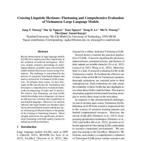 Crossing Linguistic Horizons Finetuning And Comprehensive Evaluation