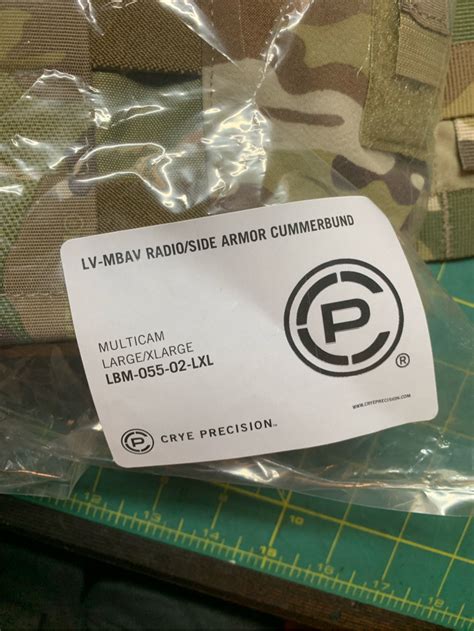 Sold Crye Lc Mbav Hopup Airsoft