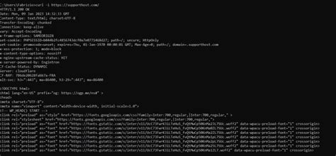 Linux Comando CURL Come Usarlo 12 Esempi SupportHost