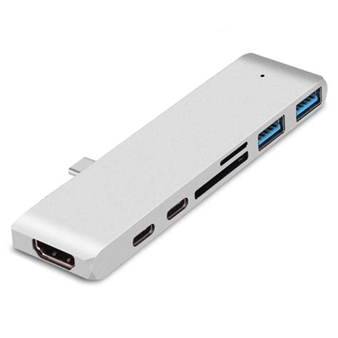 Type C 7 In 1 Hub Adapter Til Mac Book 12 13 Vicedeal
