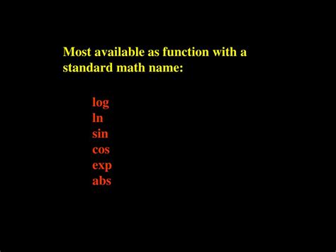 Ppt Mathcad Variable Names Powerpoint Presentation Free Download