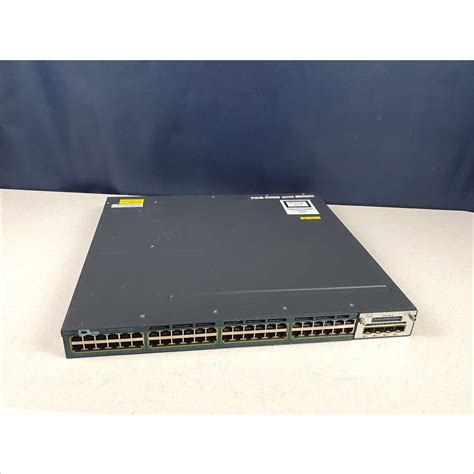 Cisco Catalyst C3560x 48 Port Gigabit Switch Ws C3560x 48p 1u Rack