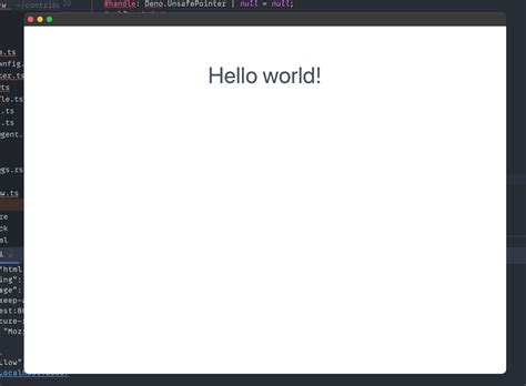 Local Ts Example Doesn T Work On Macos Issue 100 Webview Webview