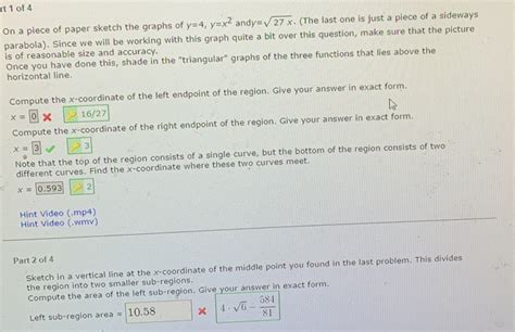 Solved On A Piece Of Paper Sketch The Graphs Of Y Y X Chegg Com
