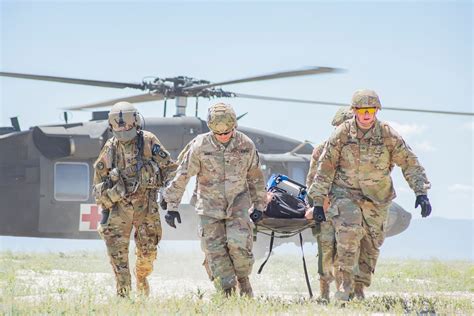 Idaho Army Guard Conducts Joint Medevac Casualty Training National