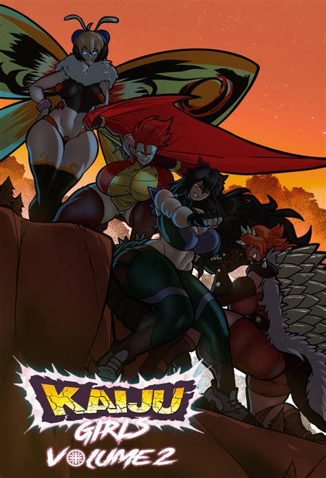 Kaiju Girls Volume 2 Chapter 1 Cover By Kaijugirls On Deviantart
