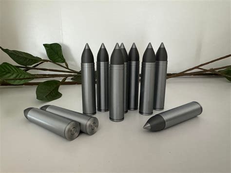 10 Fake 12 7x55mm Resident Evil Requiem Revolver Ammunition Plastic