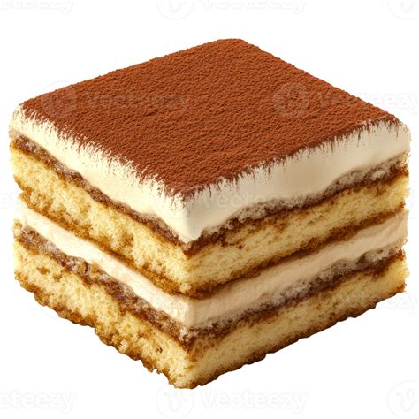 Delicious Tiramisu Dessert Layered Cake Cocoa Powder 54486202 Png
