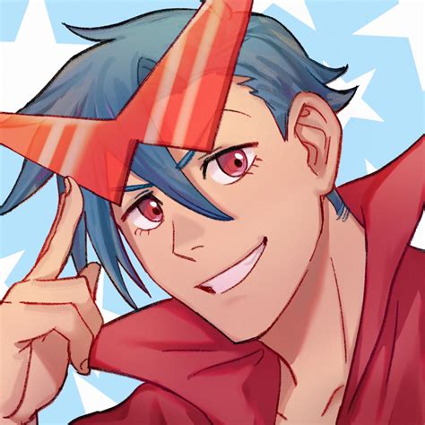 Safebooru 1boy 2608337875 Adjusting Eyewear Blue Hair Cape Eyewear On
