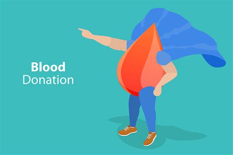 혈액 기증의 3d 동면 단정 벡터 개념 적 그림 장기 기증에 대한 스톡 벡터 아트 및 기타 이미지 장기 기증 피 영웅 Istock