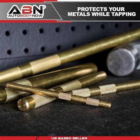 Brass Punch Set 5 Piece Brass Drift Pin Punch Set