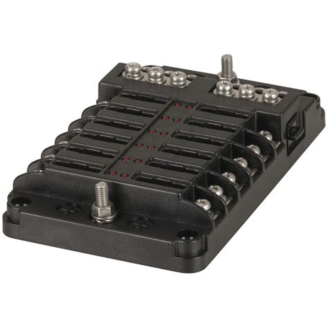 Powertech 12 Way Fuse Block With Bus Bar Jaycar Australia