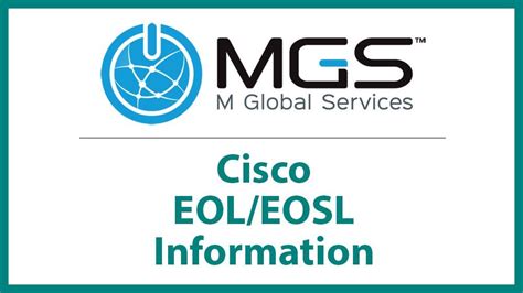 Cisco EOL Hardware List M Global Services