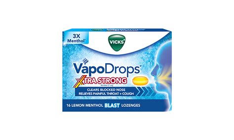 Blog Vicks Vapodrops Lozenges 16pk Range