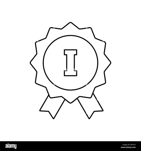 1st Place Ribbon Clip Art Black And White