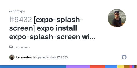 Expo Splash Screen Expo Install Expo Splash Screen Will Install Old Version Of Package And