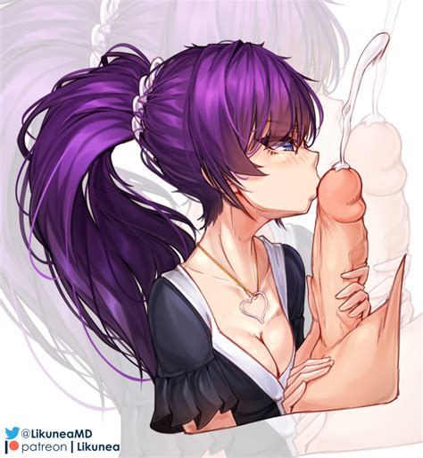 Rule 34 Angry Angry Face Araragi Koyomi Bakemonogatari Blowjob Cleavage Collarbone Cum Cum