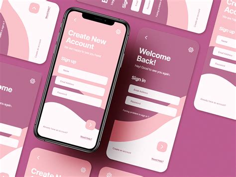 Login Screen UI Design Concept On Behance