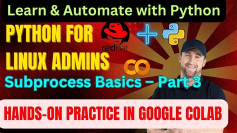 Python For Linux Admins Master Subprocess Basics Part 3 Automate
