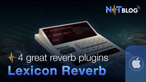 [macos] Lexicon Reverb Combo 4 Reverb Plugins Ntblog