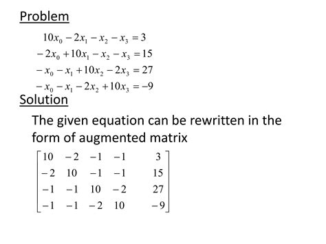 Gauss Elimination Method Pptx