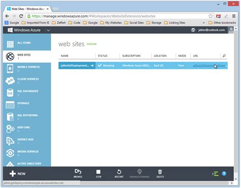 Deploying An Azure Website From Source Control Codeproject